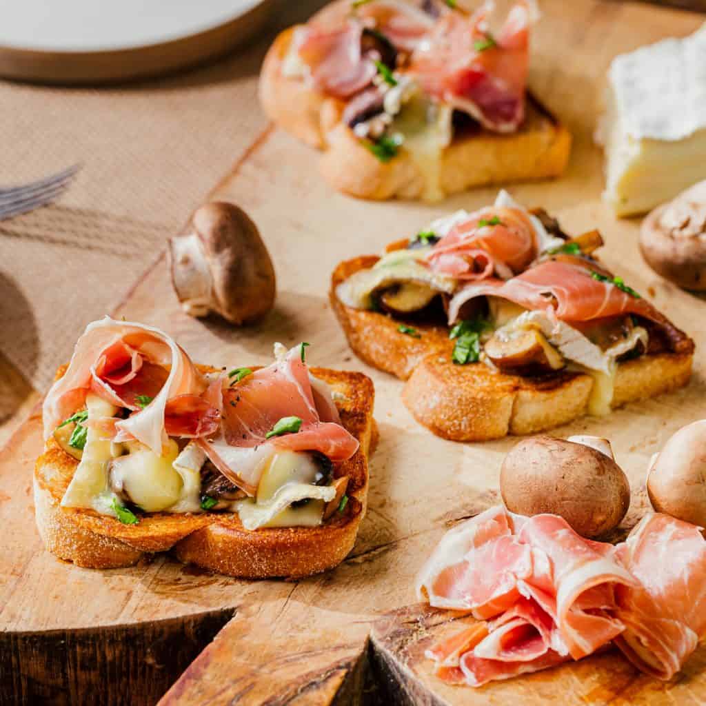 Toasts jambon cru | Harrys