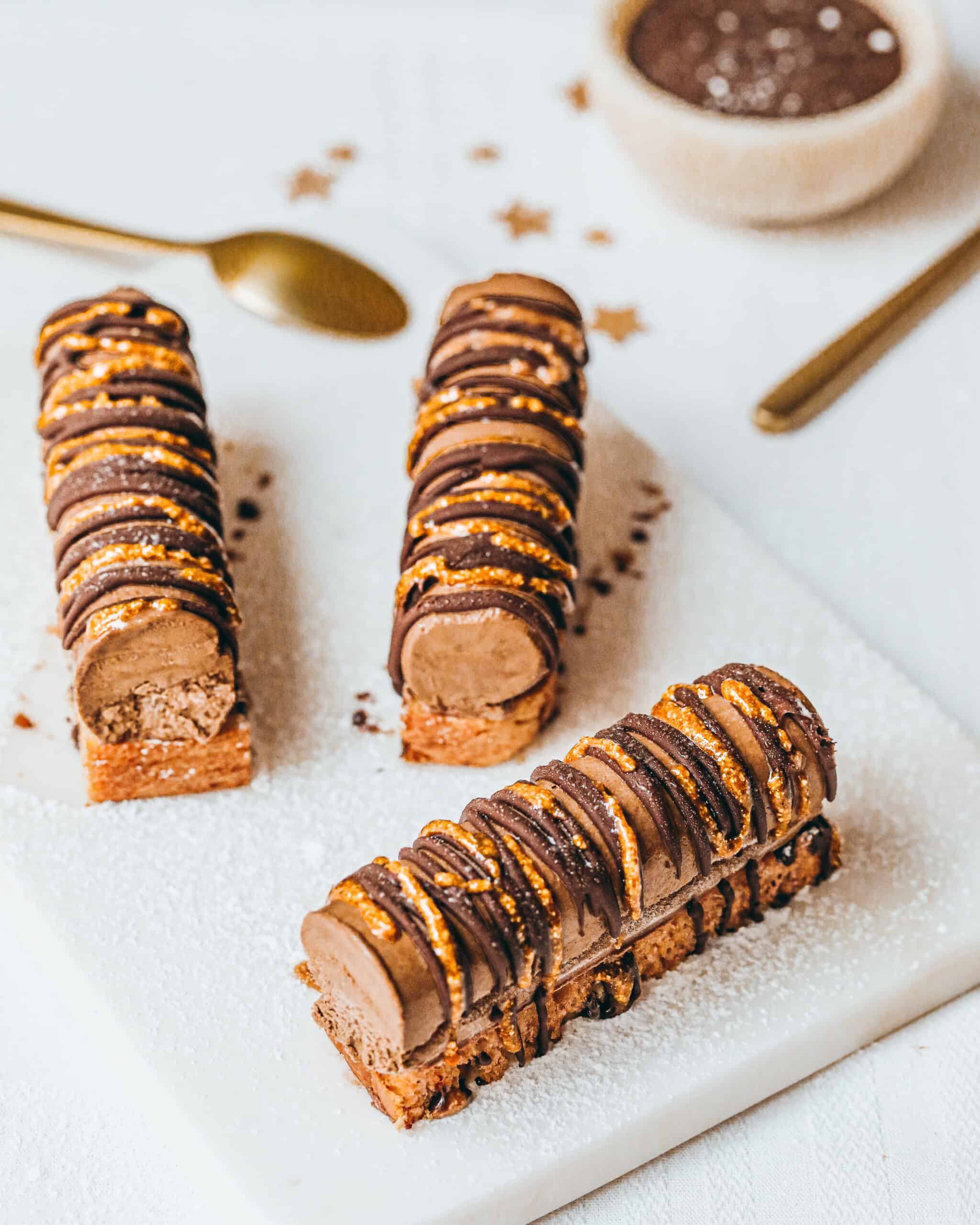 Mini bûches pâtissières - HARRYS